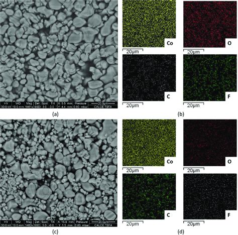 Sem Image Of The Cathode From A Cell A 1 And C Cell B 1 Edx Download Scientific Diagram