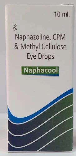 Naphazoline Cpm Methyl Cellulose Eye Drops Packaging Size 10 Ml At