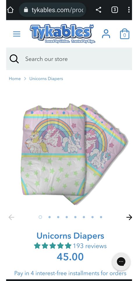 New Diapers From Tykable R Abdl