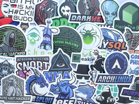 Cyber Warrior Hacker Sticker Tech Enthusiast Decal Cybersecurity Vibes Macbook Ipad Iphone