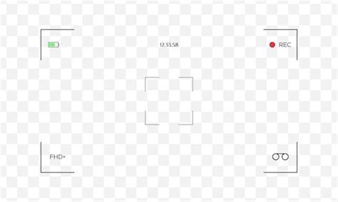 무료로 다운로드 가능한 카메라 화면 Png 벡터 And 일러스트