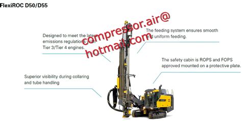 D55 Powerroc D45 Drill Rigs Surface Drill Rigs Atlas Copco