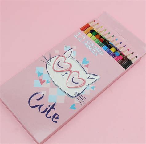 Lapices De Colores X12 Cute Bossa Nova