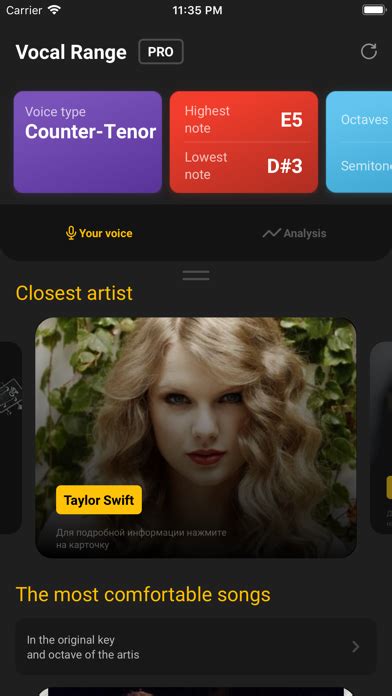 Vocal Range Pitch Detector Appmuse