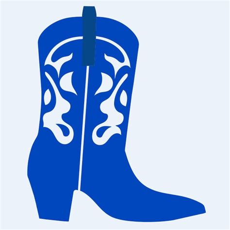 Premium Vector Womens Cowboy Boots Vector Illustration