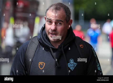 Ian Watson Manager Of Huddersfield Giants Arrives At The Sewell Group