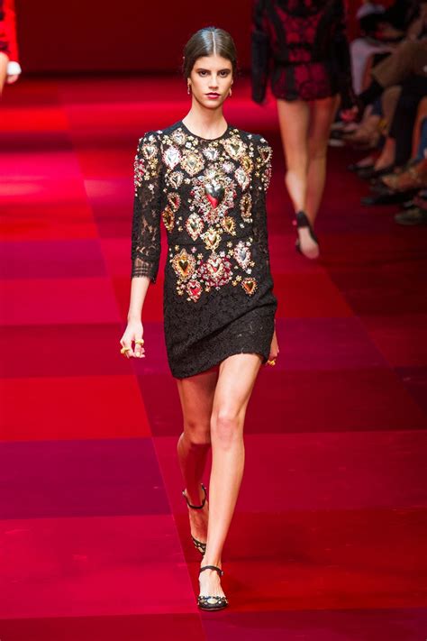 Fashion Show Dolce Gabbana Spring Summer Неделя Моды в Милане Сентябрь