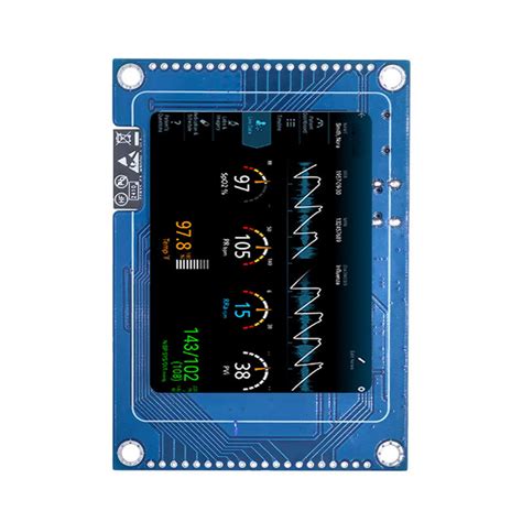 Esp32 24 Inch 240×320 Rgb Ips Tft Display Touch Screen Arduino Lvgl W