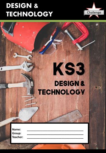 dt ks3 design technology dt booklet cover work teaching resources