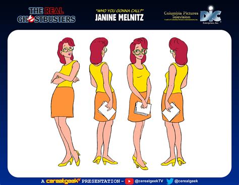 Real Ghostbusters 1986 91 Part 3 Model Sheets Turnarounds Character Reference Concept Art