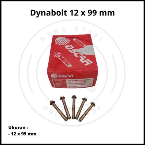 Dynabolt 12 X 99 Oscar Baut Beton Baut Tembok Baut Sambung Tembok