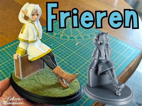 Frieren Model Figurine 15cm Free 3d Print Model Makerworld