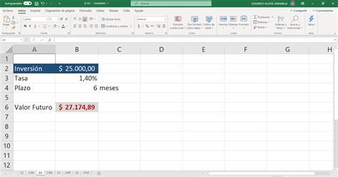 finanzas excel vba sql y algo más matemática financiera ejercicios 4 2 problema 23
