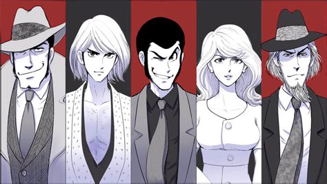 Arsene Lupin Iii Jigen Daisuke Mine Fujiko Ishikawa Goemon Xiii And