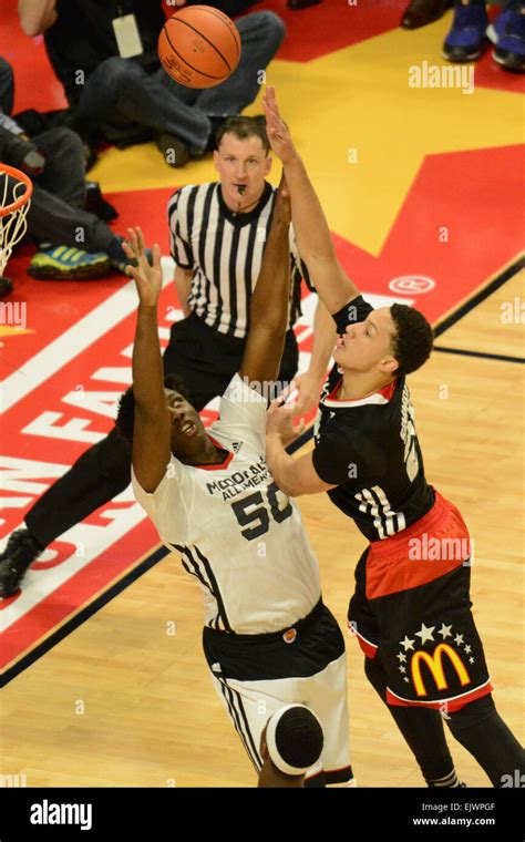 Chicago Il Usa 1st Apr 2015 Mcdonalds West All American Caleb