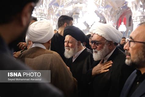 عکس‌های تازه علم الهدی در سوگ داماد شهیدش