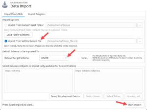 How To Import And Export A MySQL Database