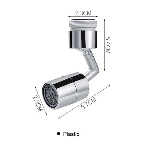 Universal Splash Proof Outer Joint Swivel Faucet Ipertronic