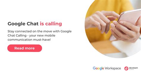 Google Chat Is Calling Devoteam G Cloud Google Workspace