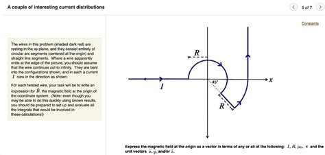 SOLVED A Couple Of Interesting Current Distributions 5 Of 7 Constants The Wires In This Problem
