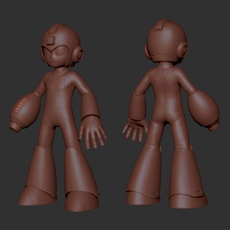 Artstation Megaman High Poly Model