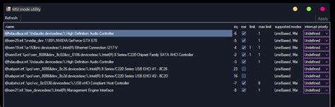 Windows Line Based Vs Message Signaled Based Interrupts Msi Tool
