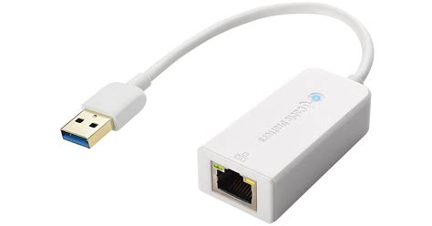 Crestron USB To Ethernet Adapter White ADPT USB GBENET B H
