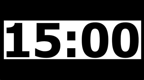 15 Minute Countdown Timer With Alarm Countdown Timer 15 Minute Timer