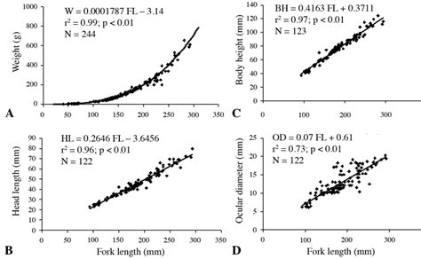 Distribution Of Data Points And Adjusted Exponential And Linear