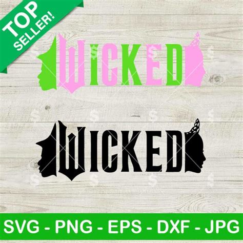 Wicked Movie Logo Svg Wicked 2024 Movie Svg Wicked Witch Svg Elphaba