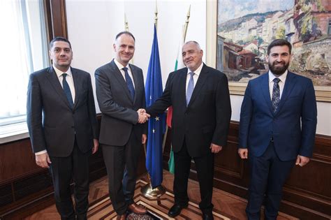 Бойко Борисов се срещна със заместник изпълнителния директор на Европейската агенция по отбрана