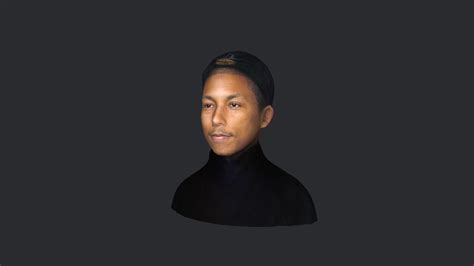 3d File Pharrell Williams Bustheadface Ready For 3d Printing 👤・model To Download And 3d Print