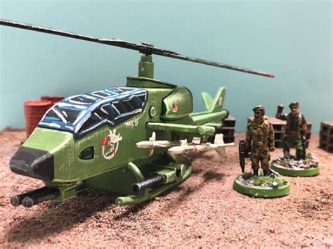 28mm Gi Joe Dragonfly Helicopter