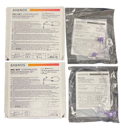 Mic Key Feed Extension Set With Enfit Connectors Medisa