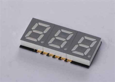 Common Anode 3 Digit SMD LED Display Module 0 39 Inch White Color
