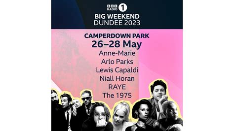 Lewis Capaldi The 1975 Raye Niall Horan Anne Marie And Arlo Parks