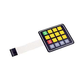 RAVITEJA SHOP DC V Key Matrix Membrane Switch Keypad Amazon In Computers Accessories