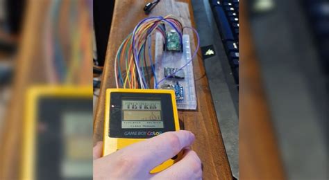 Raspberry Pi Pico Runs Tetris On A Game Boy Color Rtomshardware