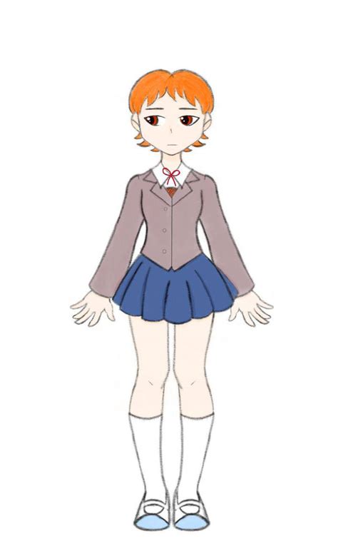 Ddlc Oc By Blueberrybones On Deviantart