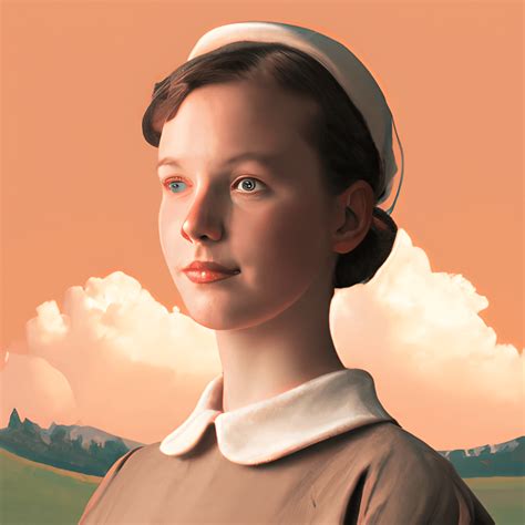 Maxfield Parrish Portrait · Creative Fabrica