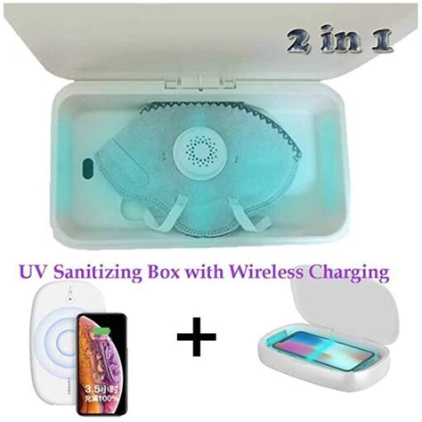 UV Sanitizing Box With Wireless Charging Rapid Survival