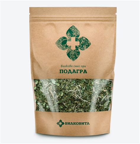 Билкова смес при подагра 180 гр Made In Bulgaria