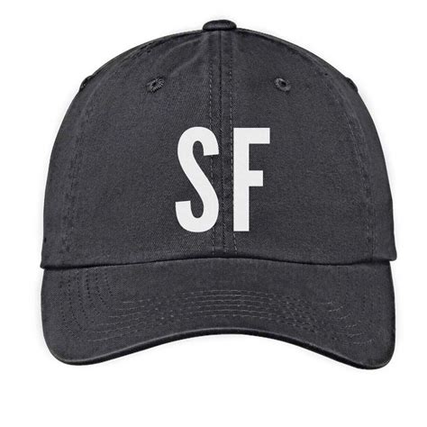 Sf San Francisco Baseball Cap Frankie Jean
