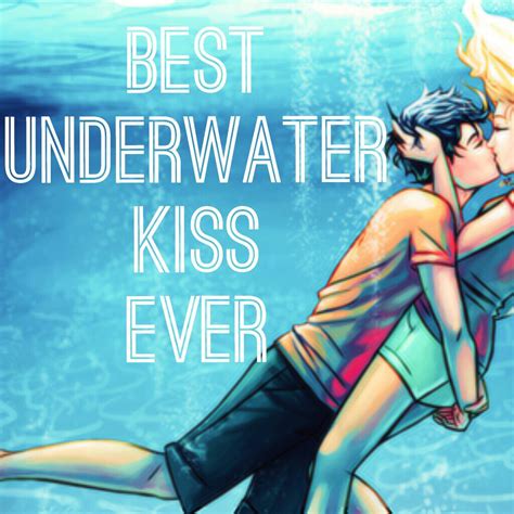 Annabeth Chase And Percy Jackson Underwater Kiss