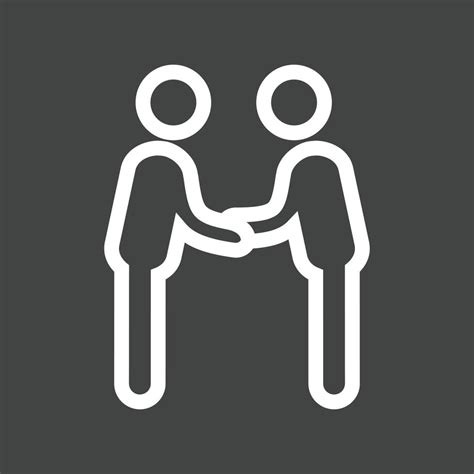Client Meetup Line Inverted Icon 11917505 Vector Art At Vecteezy