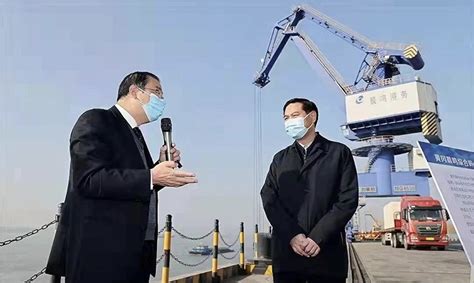 黄冈市市委书记张家胜到黄冈晨鸣考察调研