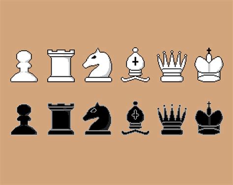 Pixel Art Chess Piece Images By Ryisnow