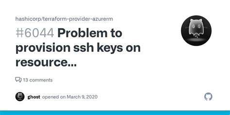 problem to provision ssh keys on resource azurerm linux virtual machine
