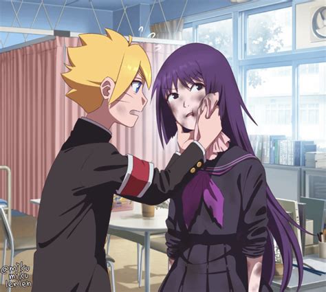 Delinquent Sumire And Class Rep Boruto R Boruto