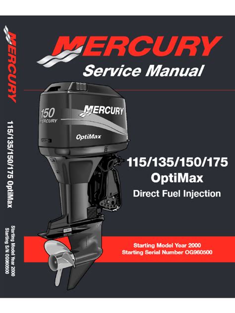 Mercury Optimax 115 Optimax 135 Optimax 150 Optimax 175 Service